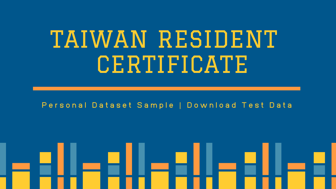 Taiwan Resident Certificate Format Guide | Protecto